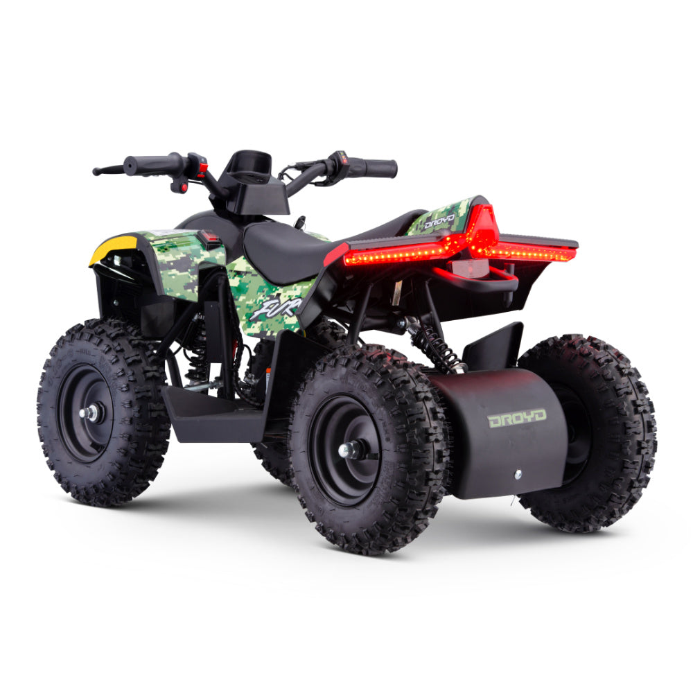 Droyd Fury Electric ATV | Ages 6+ | 15 MPH | 10 Mile Range | 36V