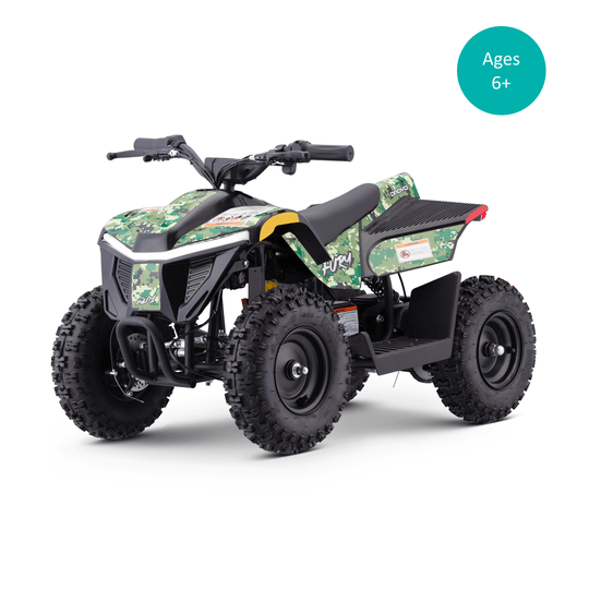 Droyd Fury Electric ATV | Ages 6+ | 15 MPH | 10 Mile Range | 36V